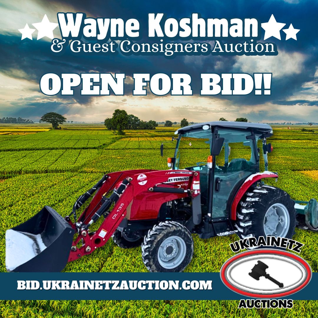 CLOSED!! Moving Auction ~ Wayne Koshman & Guest Consigners - Ukrainetz ...